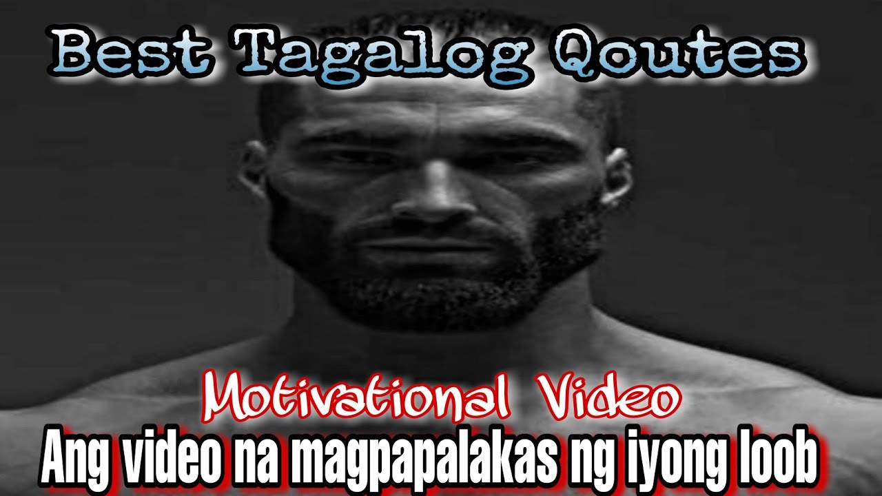 Best tagalog Motivational qoutes- (#PinoyMotivationChannel) - YouTube