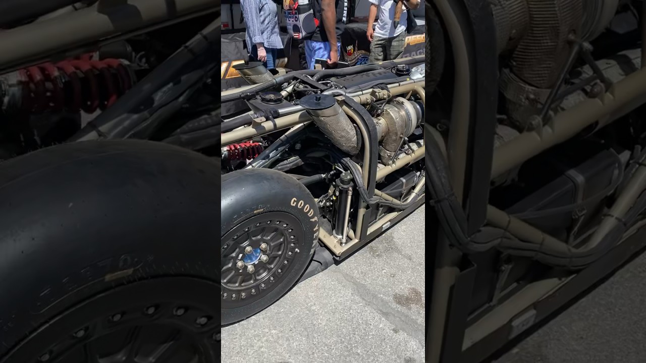 Worlds Fastest Piston Engine Wheel Driven Vehicle - YouTube