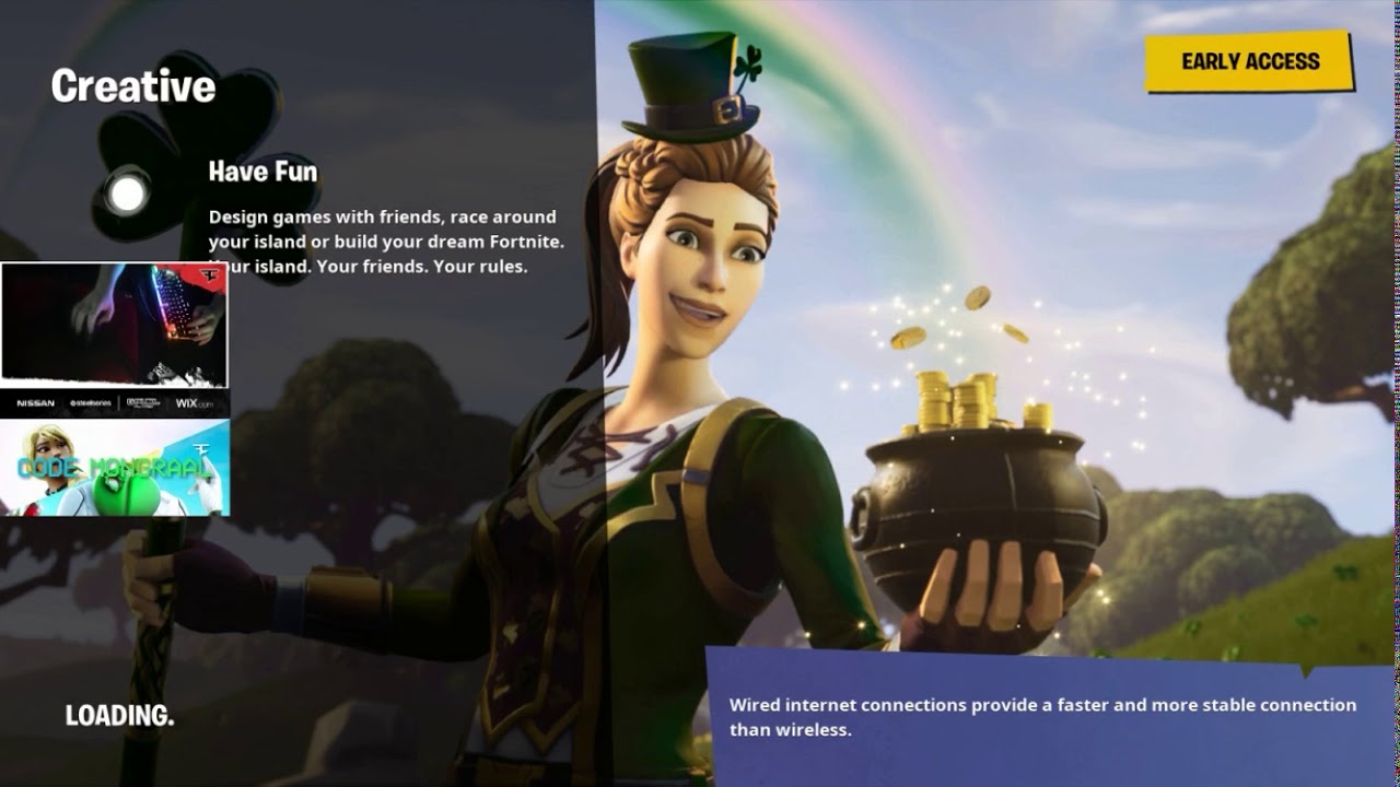 Mongraal in creative with new skin combo - YouTube