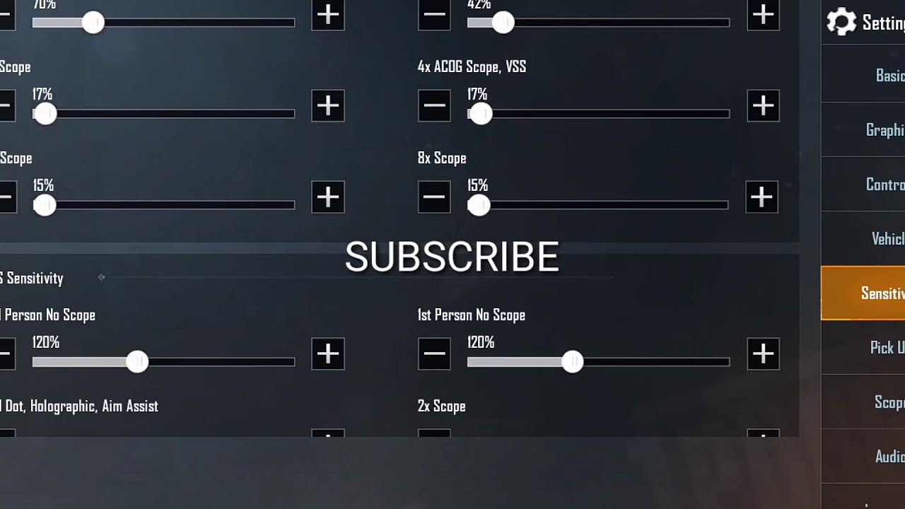 PUBG MOBAILE PRO SETTING SENSITIVITY GUIDE Ato Z - YouTube