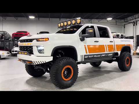 CUSTOM SEMA BUILD! 2020 Chevrolet Silverado 2500HD Custom - YouTube