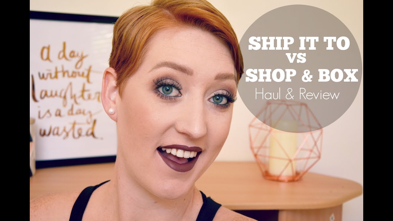 Ship It To VS Shop & Box | Haul & Review | US to AUS - YouTube