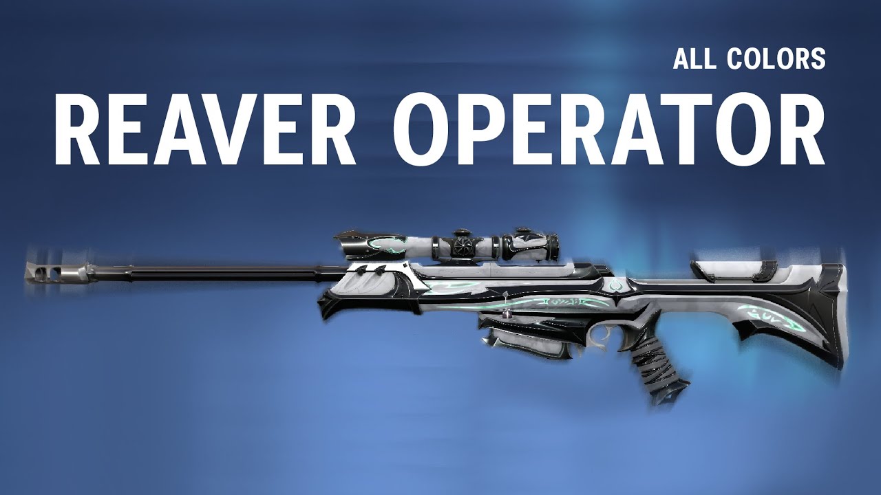 valorant reaver operator skin showcase reel - reaver operator skin ...