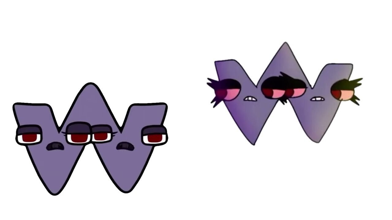 Alphabet Lore but transformation ART p.2 - YouTube