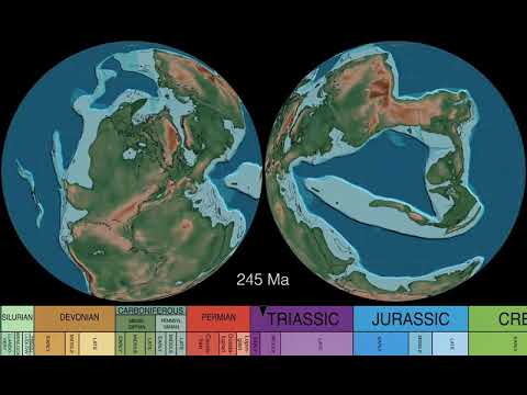 An Atlas of Phanerozoic Paleogeographic Maps: Phanerozoic Dual Globes