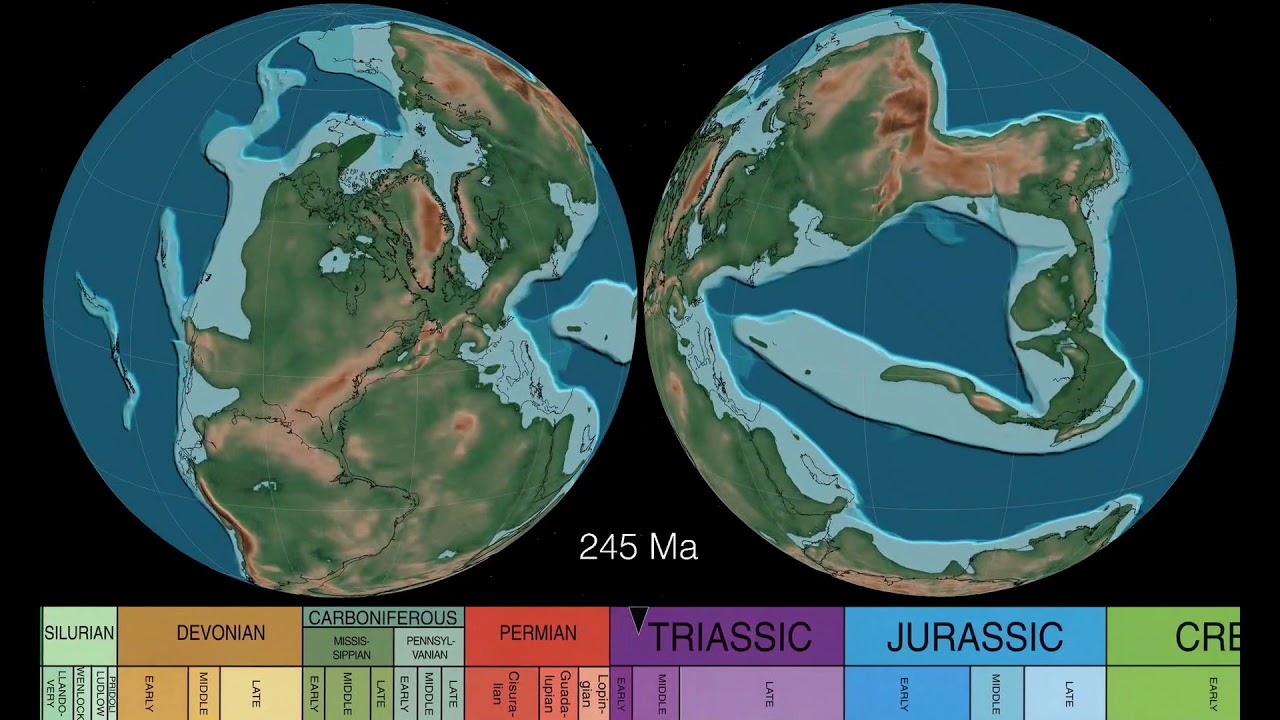 An Atlas of Phanerozoic Paleogeographic Maps: Phanerozoic Dual Globes ...