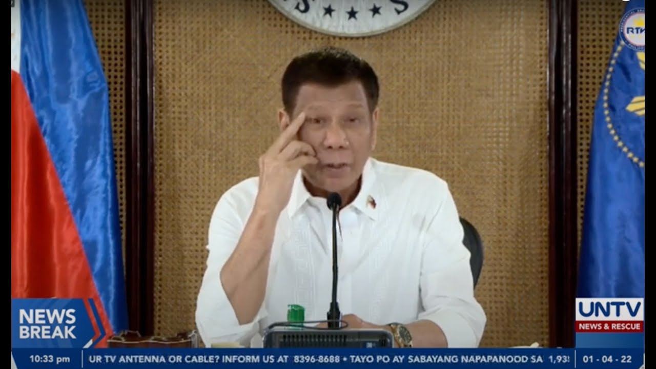 President Rodrigo Duterte Addresses the Nation | January 4, 2021 - YouTube