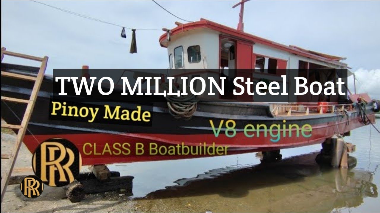 Boat repair, Class B boat builder in Philippines - YouTube