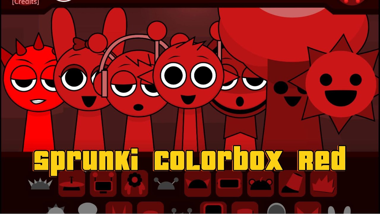 🔥 Sprunki Colorbox Red Mod: Ultimate Visual & Audio Experience # ...