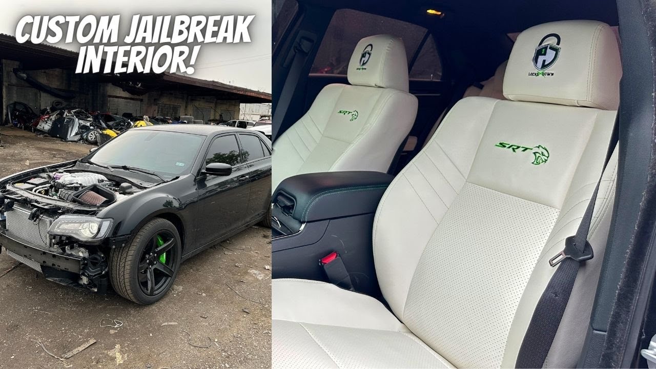 New Custom Interior For The Jailbreak Chrysler 300 * I GOT PULLED OVER ...