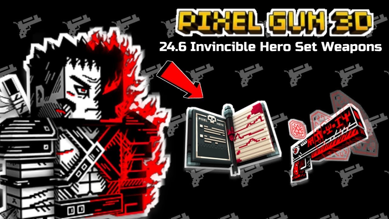This Invincible Hero Set Is Really Cool In Pixel Gun 3D... - YouTube