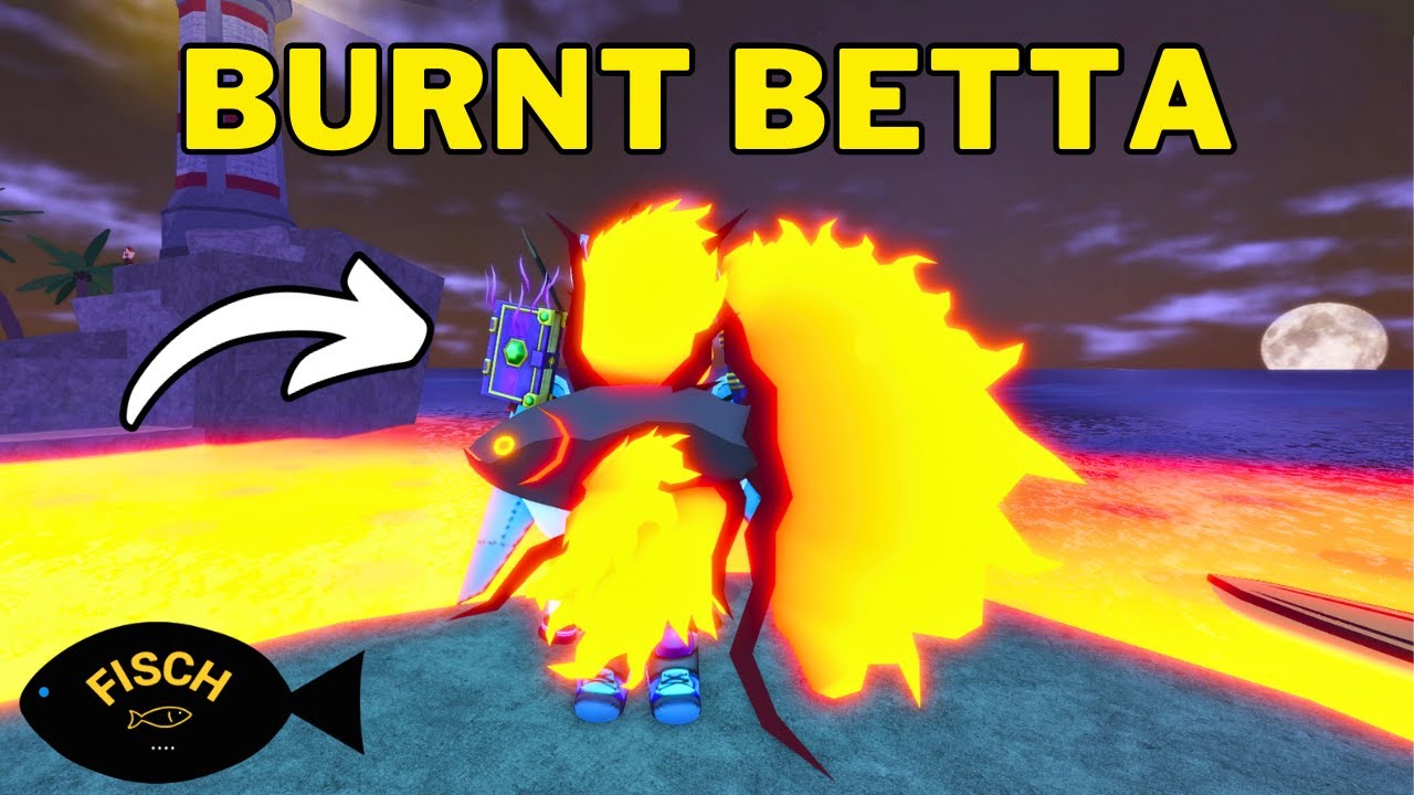 How To Get Burnt Betta in Fisch | Burnt Betta Fish Location | Roblox ...