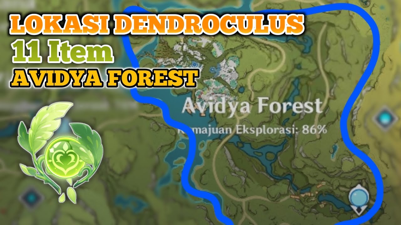 Lokasi Dendroculus 3.0 Sumeru - Avidya Forest | Genshin Impact - YouTube