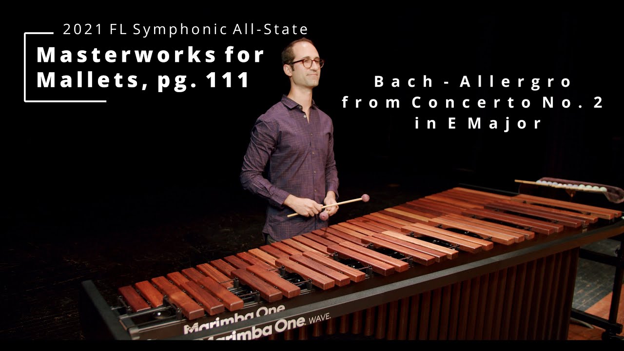 Bach Allegro from Concerto No. 2 in E Major (2021 Florida Symphonic All ...