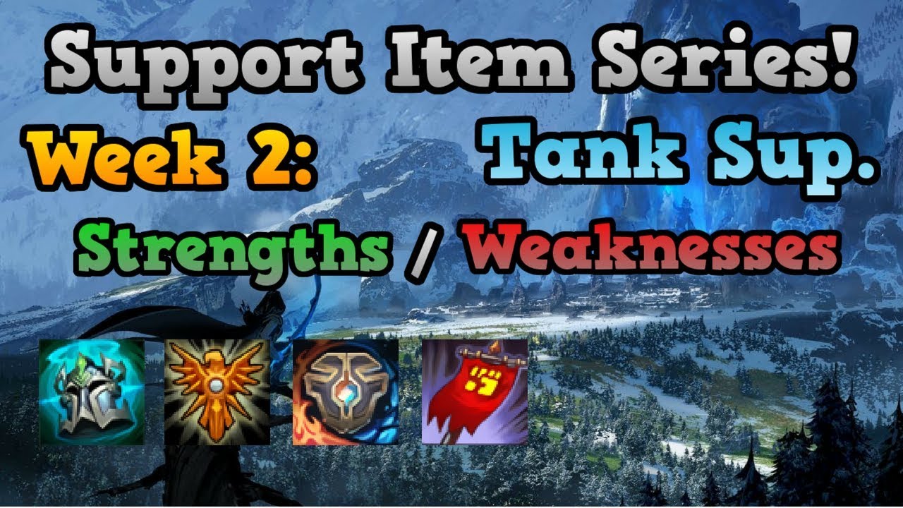 Tank Support Items Week 2 - Support Items Mini Series! - YouTube