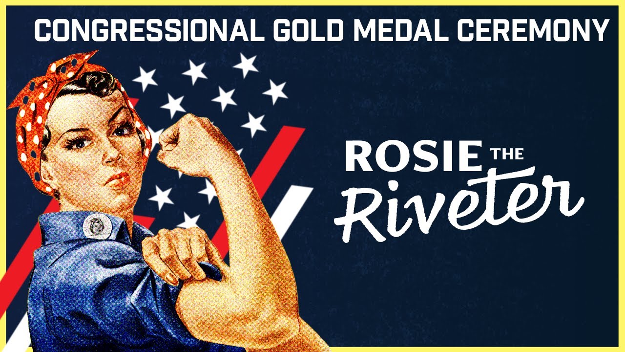 Rosie the Riveter Congressional Gold Medal Ceremony - YouTube