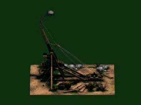 Age of Empires II - Trebuchet (From Pre-Alpha) - YouTube