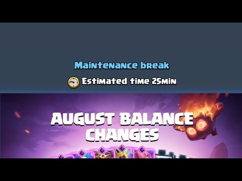 Fix Clash Royale Maintenance break problem | Clash Royale game Play not ...