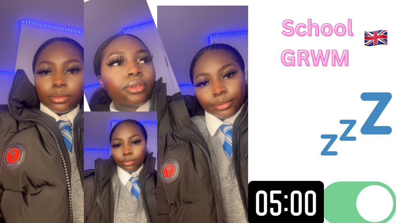 SCHOOL GRWM 📚School morning routine UK 2023 #grwm #morningroutine #2023 ...
