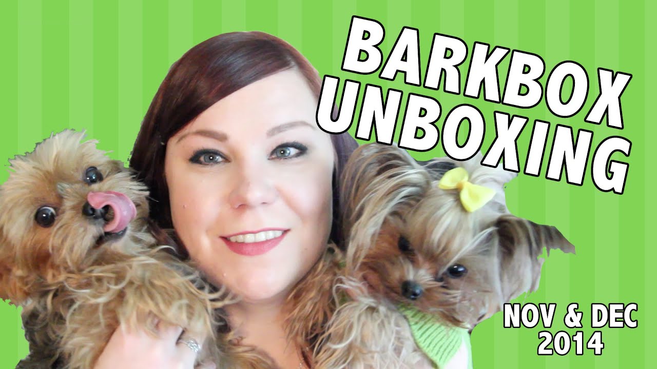 BarkBox Unboxing Nov & Dec 2014 - YouTube