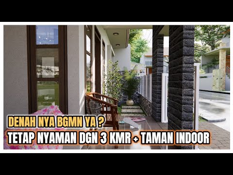 Denah Rumah 11x7 - Tanah Melebar Jg bs Keren lho