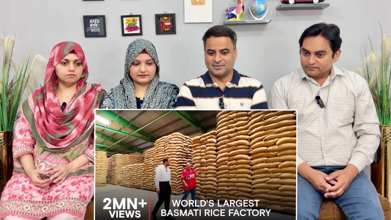World's Largest Basmati Rice Factory In India | Rice Processing ...