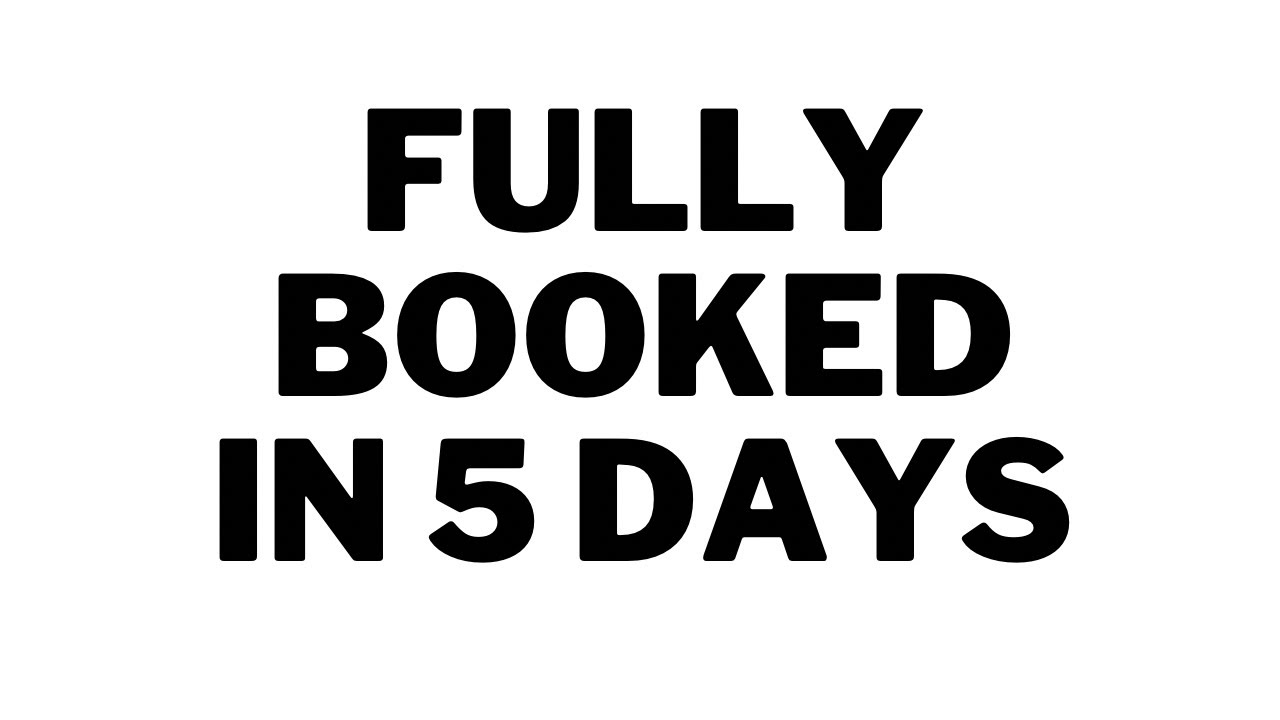 Get Fully Booked & Get Your Ads For Free - YouTube