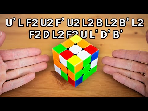 1 Rubik's Cube Scramble, 100 Solutions!  (ft. Max Park & Tymon Kolasinski)