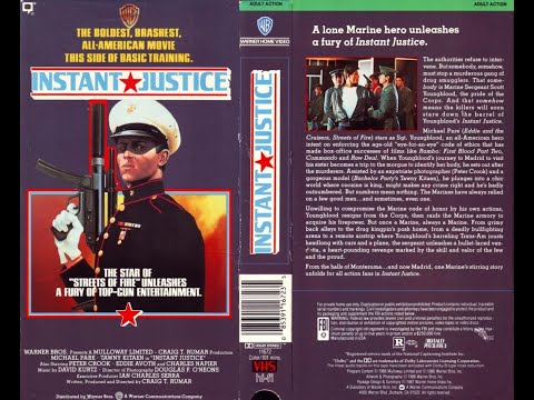 Marine. Entrenado para matar - (Instant Justice) - 4K UHD - Tawny Kitaen, Michael Paré. 1986