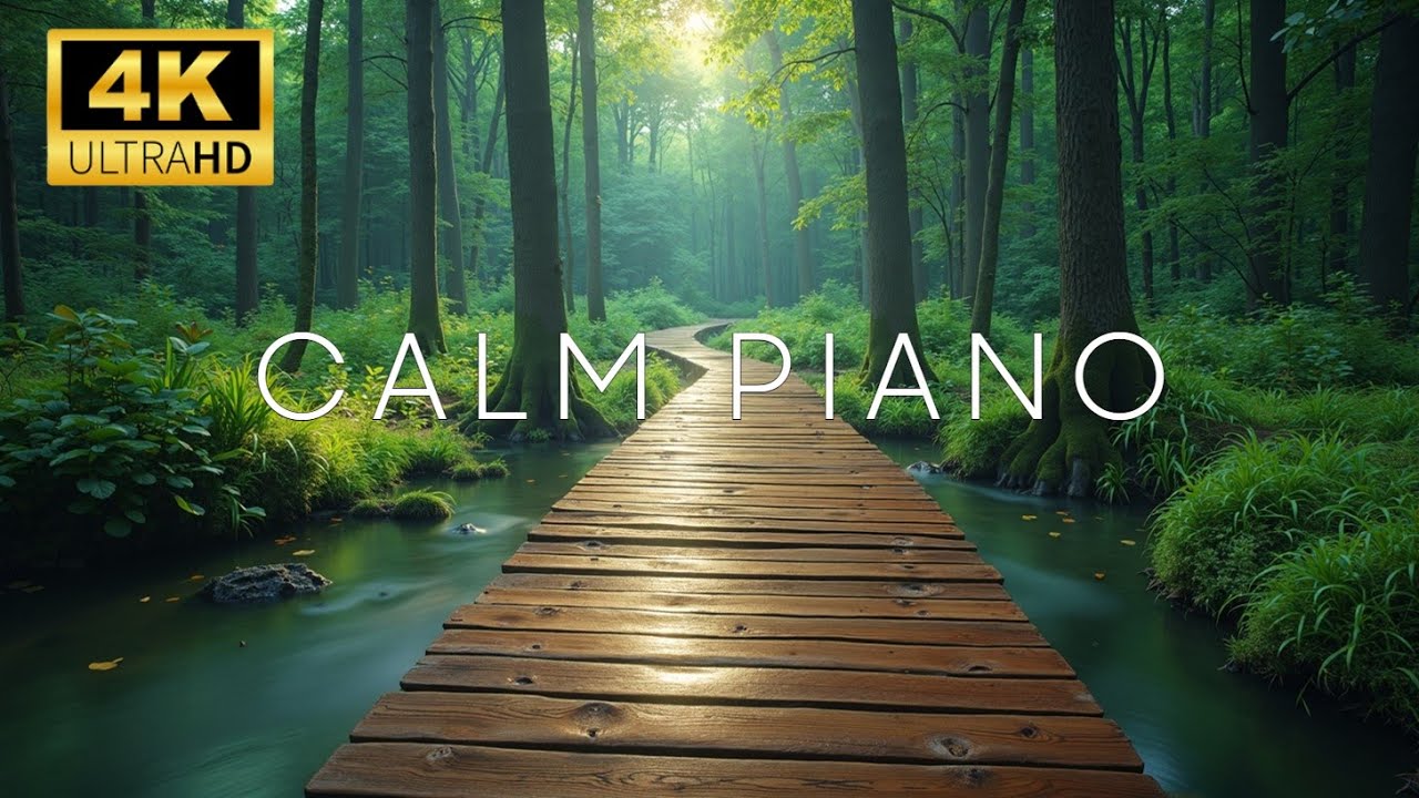 Beautiful Relaxing Music for Stress & Tranquility, Forest Scenery ...