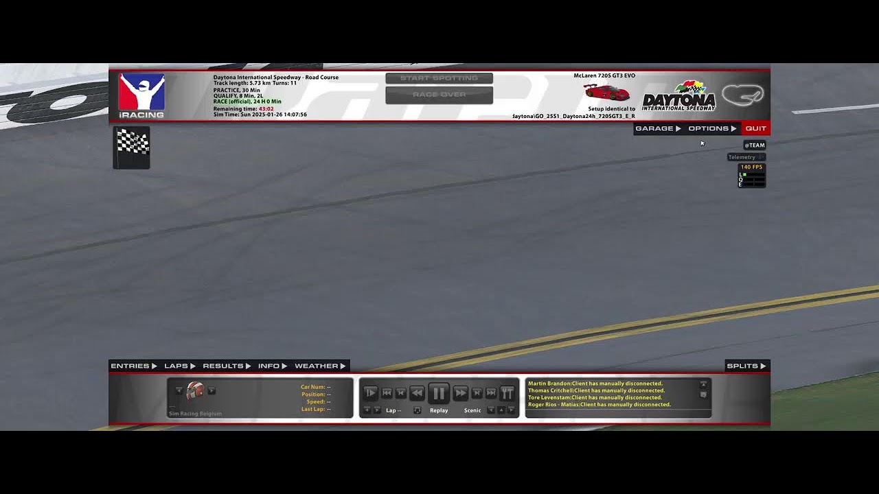 Sim racing belgium i racing Daytona 24 - YouTube