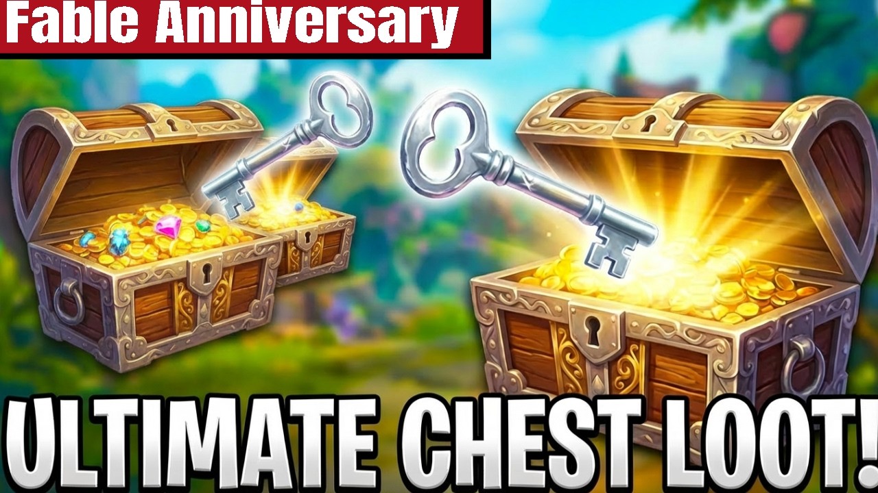 Silver Key Chest Hunt in Fable Anniversary - YouTube