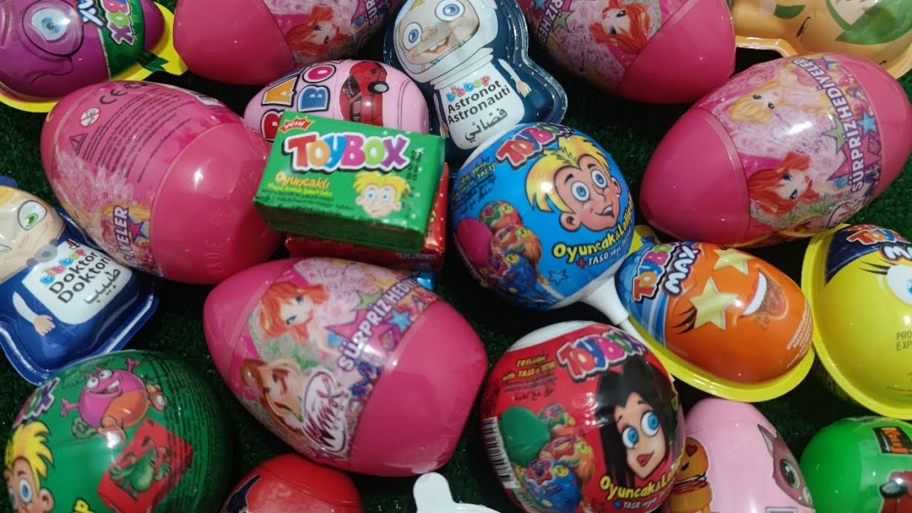 Satisfying and Relaxing Opening Candy ASMR,Toybox, Unpacking Candy ...