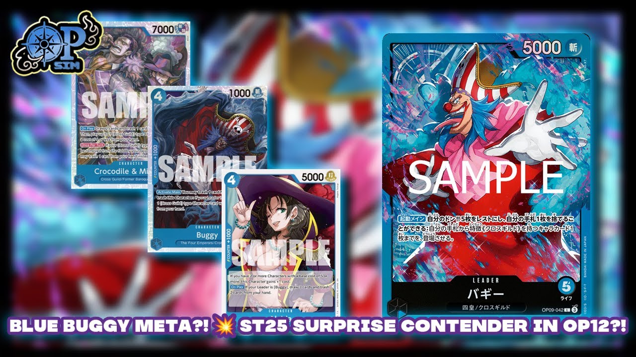 ST25 Blue Buggy Might Be META?! | OP12 Format Sleeper Pick?! | OPTCG ...