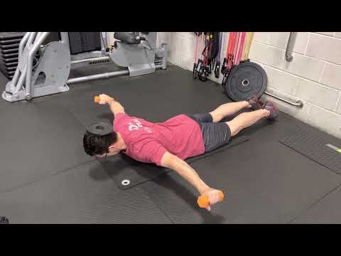 Prone ISO Arm Raise - Snow Angel w/ Weight Plate Resisted Cervical ...