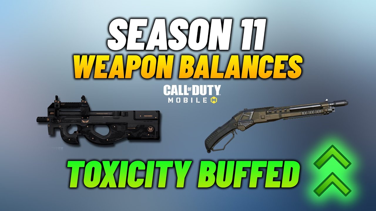 Season 11 Buffs & Nerfs Codm | HS0405 Buffed | Season 11 Patch Notes ...