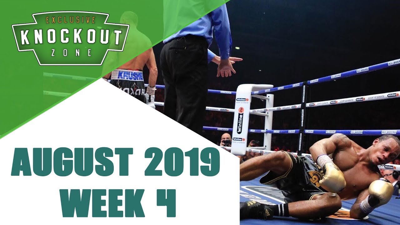 Boxing Knockouts | August 2019 Week 4 - YouTube