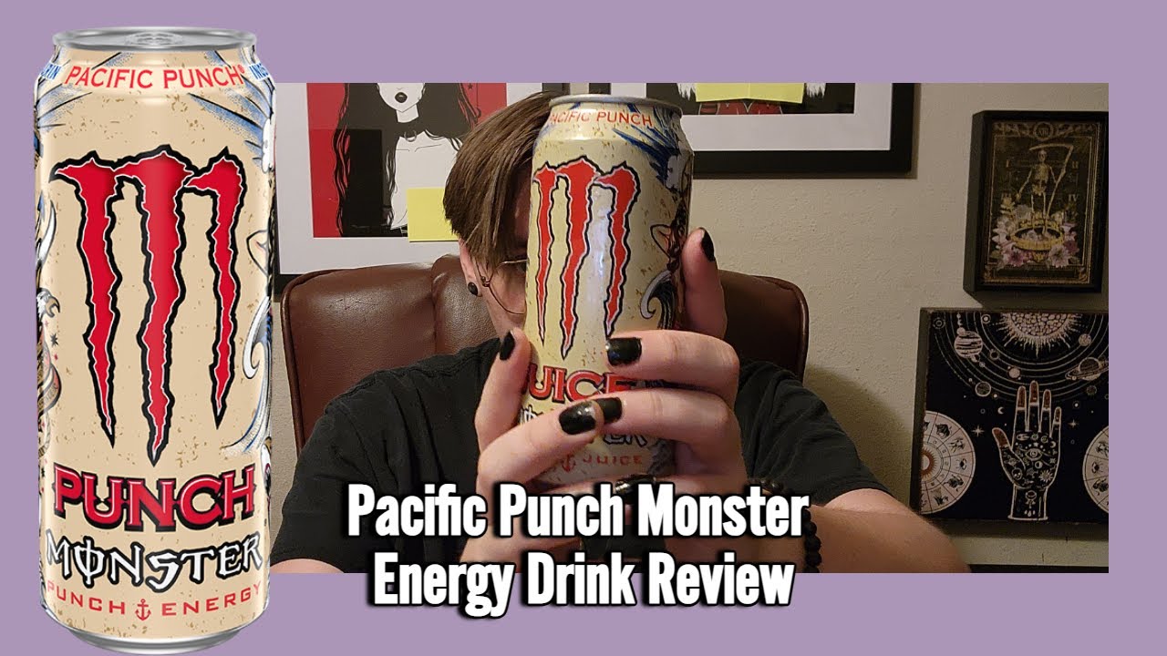 Pacific Punch Monster Energy Drink Review - YouTube