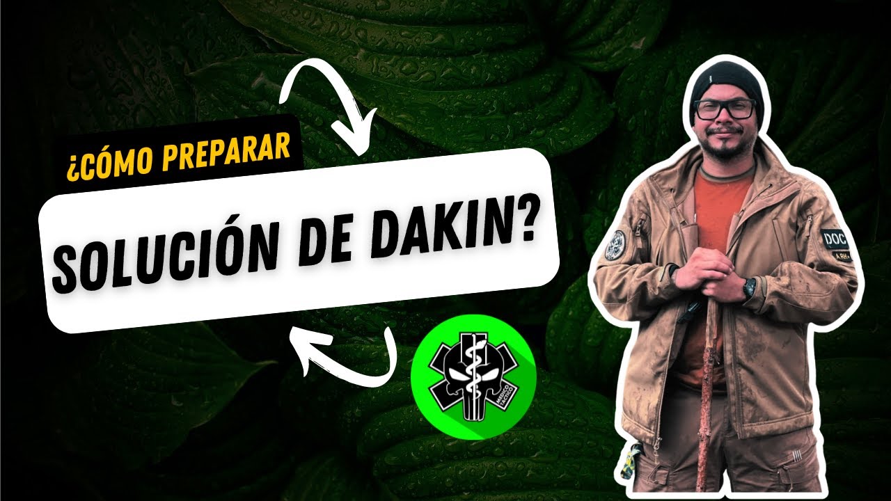 ¿Cómo preparar SOLUCIÓN DE DAKIN? - YouTube