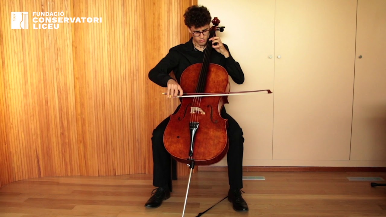 Corda - Alex Olmedo | Suite per a violoncel sol - G. Cassadó - YouTube