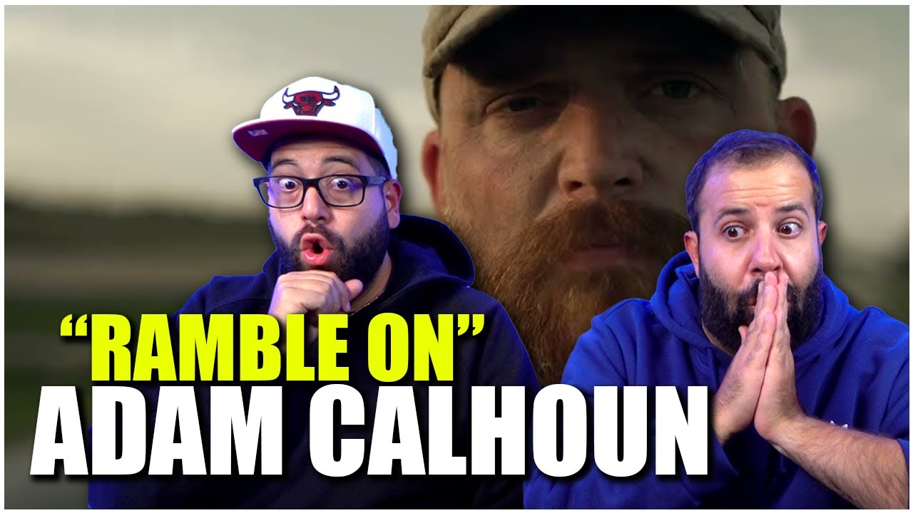 SONG HITS THE SOUL!! Adam Calhoun - "Ramble On" | REACTION!! - YouTube