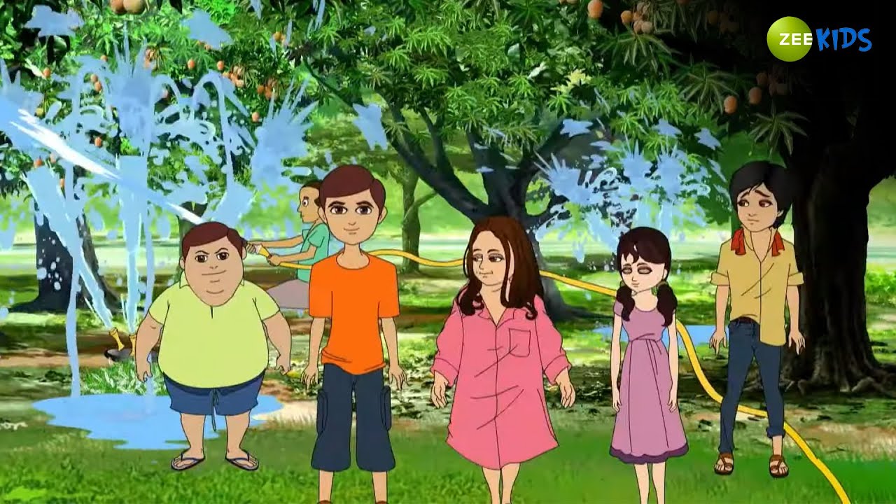Magic Bhutoo And Friends Saves Water | Magic Bhootu | Super Power Kids ...