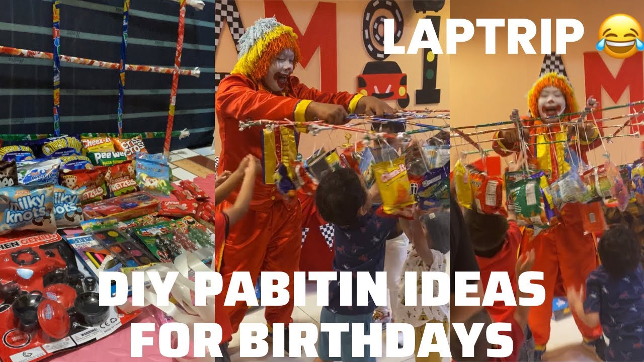 DIY BUDGET FRIENDLY PABITIN FOR BIRTHDAYS | Anna Susas - YouTube