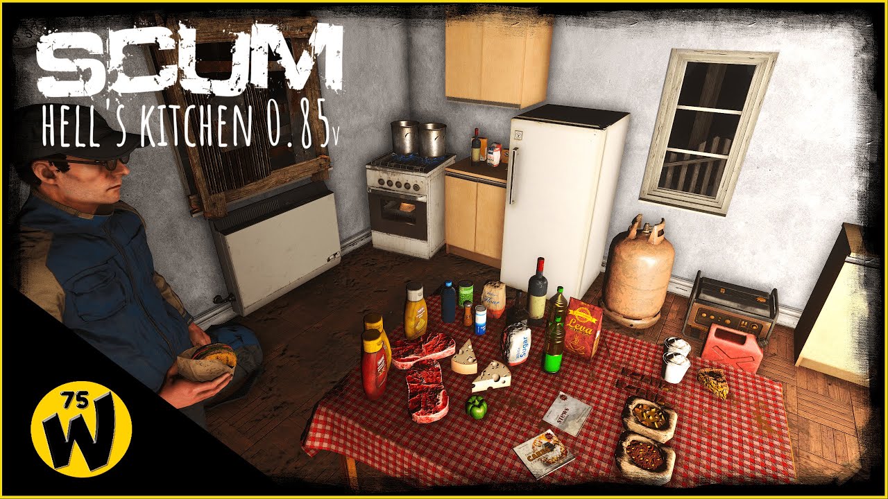 SCUM 0.85 - Hell's Kitchen - The Most Important Thing About Cooking ...