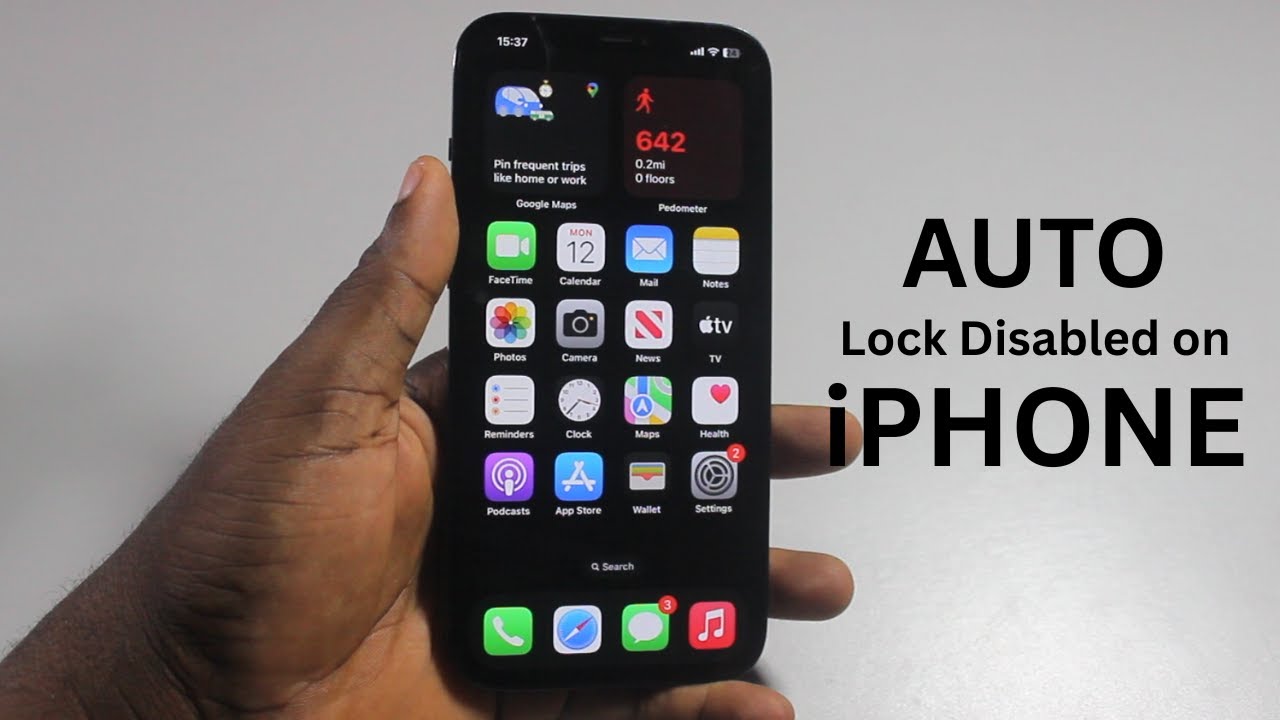 How to Fix Auto Lock Disabled or Greyed Out on iPhone - YouTube