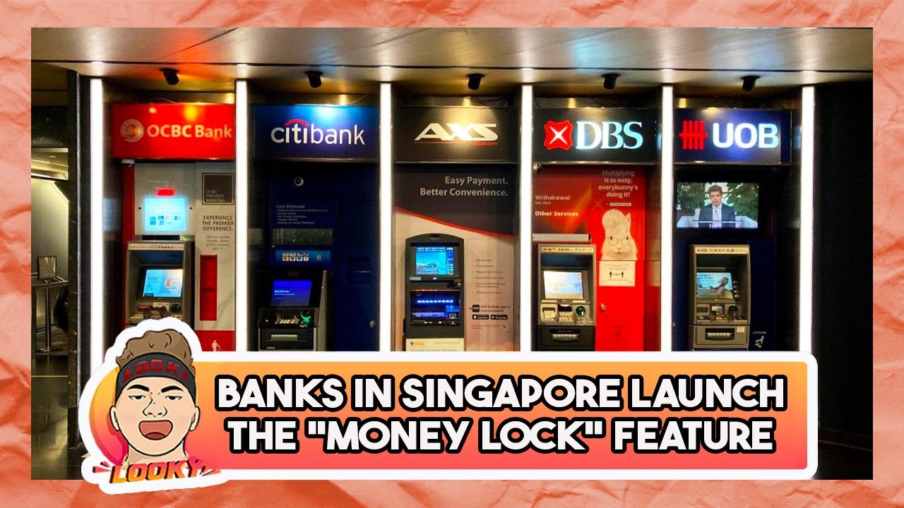Singapore banks launch a new "money lock" feature - YouTube
