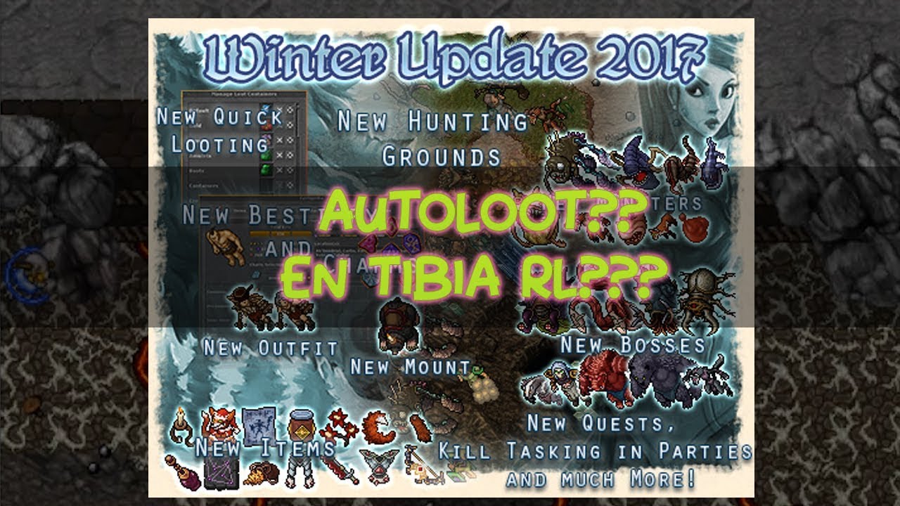 Como Funciona la Función de AUTOLOOT en Tibia? - YouTube