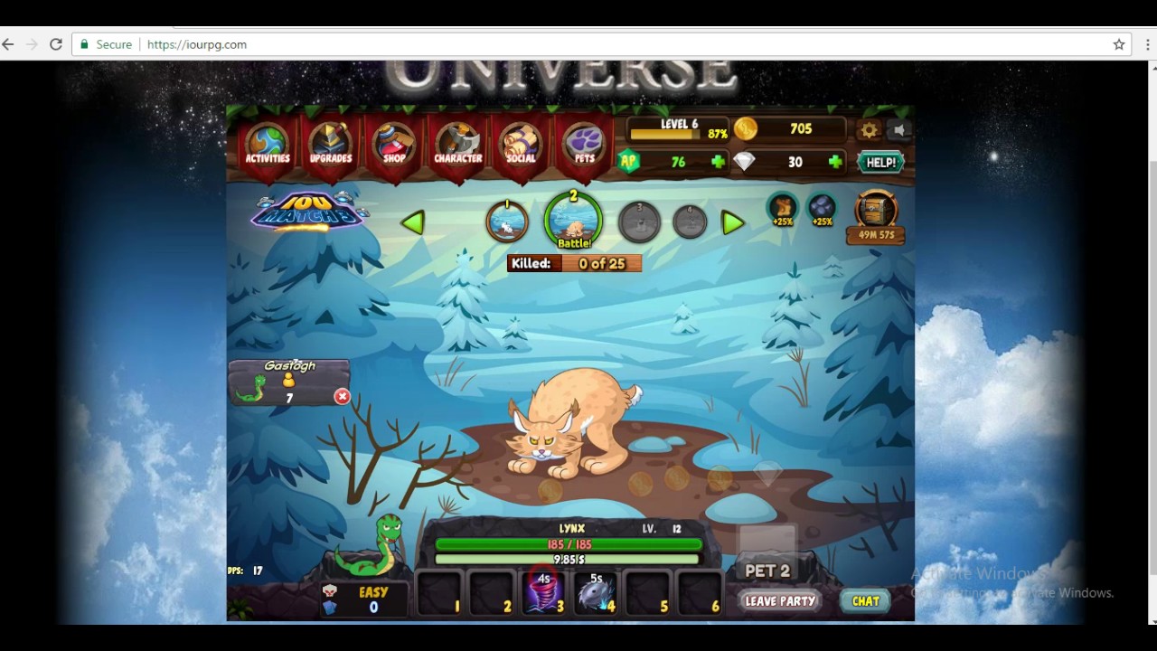 Idle Online Universe IOU RPG Part 1 - YouTube