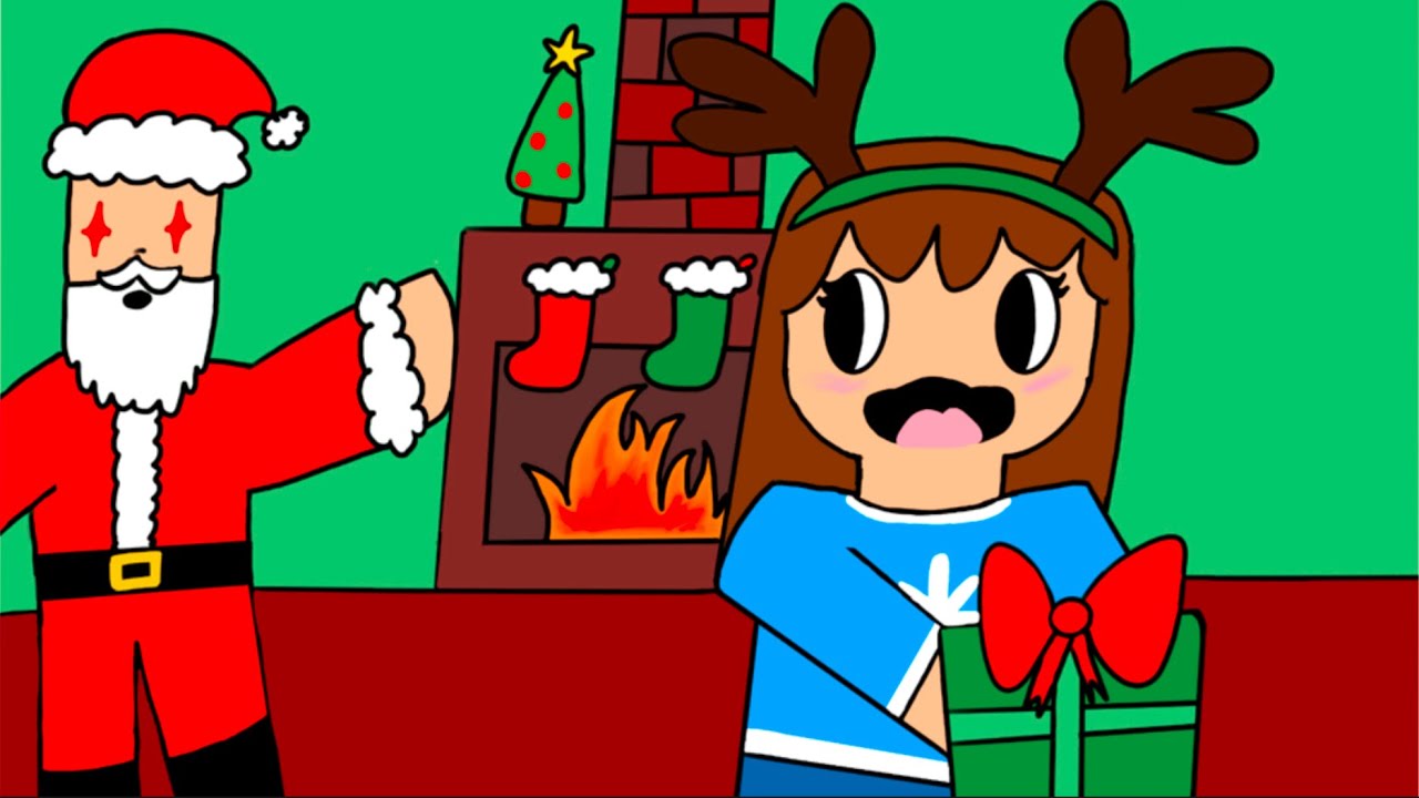 ESCAPE EVIL SANTA IN ROBLOX!!! (Day 9) - YouTube