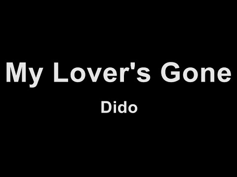 Dido - My Lover's Gone (karaoke)
